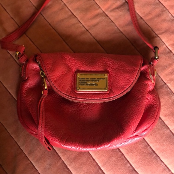 Marc By Marc Jacobs | Bags | Cute Red Marc Jacobs Leather Bag | Poshmark